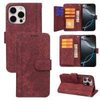 China Magnetic Buckle Flip Card Wallet Phone Case with Non Slip Card Slot for sale