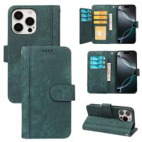 China Magnetic Buckle Flip Card Wallet Phone Case with Non Slip Card Slot for sale