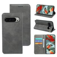 China Google Pixel 9 Series Leather Wallet Case With Kickstand Camera Protection Cash Slot for sale