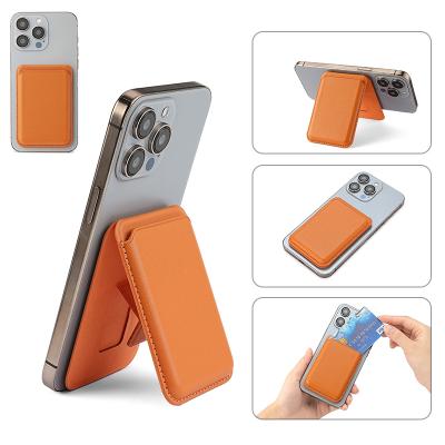China Kickstand Magsafe Card Wallet Magnet Card Slot for Phone Support for sale