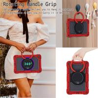 China Customizable Multi Functional Tablet Case With Shock Absorbent Three Layers And Rotating Handle Grip For Corporate Needs Manufacturer for sale