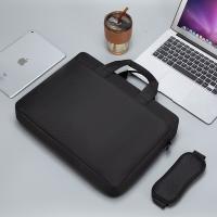 China Cross-border Fashion Handbags Waterproof Computer Bags Men's Business Briefcases Lightweight Women's Document Bags Commuting Single-shoulder Bags for sale