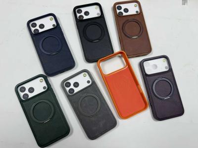 China Customized OEM/ODM Service Leather Phone Case With Ring for sale