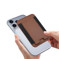 China Customized Magsafe Card Wallet with Built in Magnets and Easy Access Card Slot Providing Hands Free Convenience and Secure Card Storage for Business for sale