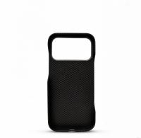China Customizable Logo  Carbon Fiber Leather Phone Case with OEM/ODM service for sale