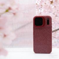China Customized Diamond-Embedded Half-Wrap Leather Phone Case for sale