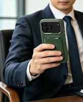 China Tech Woven Leather Phone Case with MagSafe Compatibility, Raised Edge Camera Protection, and TPU+PC Structure for sale