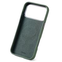 China Tech Woven Leather Phone Case with MagSafe Compatibility, Raised Edge Camera Protection, and TPU+PC Structure for sale