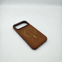 China Wood Grain MagSafe Phone case With OEM/ODM Service for sale