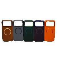 China Carbon Fiber Material Leather Phone Case for sale