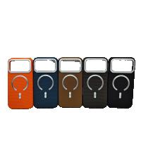 China Leather Covered Phone Case With Customizable Service for sale