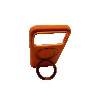 China Customized Leather Covered Phone Case With a Ring for sale