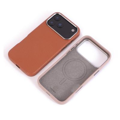 China Full Grain Leather Snap Case Bulk Order for sale