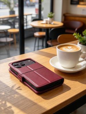 China Wallet Leather Phone Cover Factory for sale