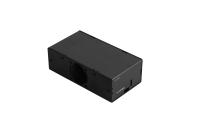 China Bending Aluminum Sheet Metal Powder Coating Black Battery Box Stamping Parts for sale