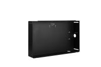 China Bending Aluminum Sheet Metal Powder Coating Black Battery Box Stamping Parts for sale
