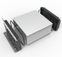 China Bending Aluminum Sheet Metal Sandblasting Parts Black Battery Box Stamping Parts for sale