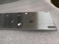 China Aluminum Sheet Steel Laser Cutting Service Brushing Punching for sale