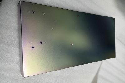 China Electroplated Anodized Enclosure Sheet Metal Bending 0.1mm Tolerance for sale
