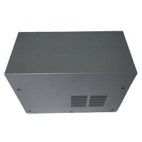 China Customized Electronic Enclosure SGCC Sheet Metal Chassis Shell with Silk-Printed Design for sale