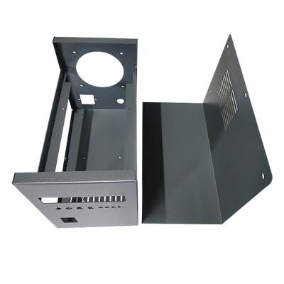 China Customized Electronic Enclosure SGCC Sheet Metal Chassis Shell with Silk-Printed Design for sale