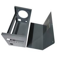 China Customized Electronic Enclosure SGCC Sheet Metal Chassis Shell with Silk-Printed Design for sale