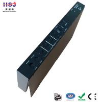 China Oem stamping processing punch sheet metal parts metal enclosures manufacturing powder coating part for sale
