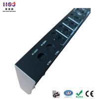 China Oem stamping processing punch sheet metal parts metal enclosures manufacturing powder coating part for sale