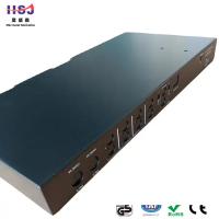 China Oem stamping processing punch sheet metal parts metal enclosures manufacturing powder coating part for sale