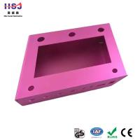 China OEM sus316 sheet metal processing rivet nut aluminum anodized stamping bending part for sale