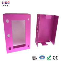 China OEM sus316 sheet metal processing rivet nut aluminum anodized stamping bending part for sale