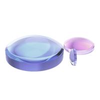 China Diameter 5-50 Laser Line Coated Fused Silica Plano-Convex Lenses for sale