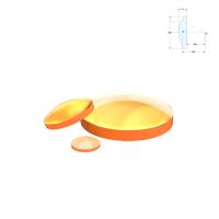 China Optical AR Coating 0.1mm Ar Coating Lens ZnSe Zinc Selenide Lens for sale