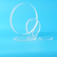 China 300mm Al2O3 Sapphire Crystal Lenses Glass Visible Super Hardness for sale