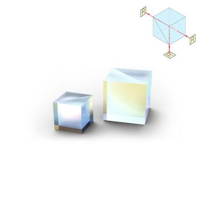 China 50mm Broadband Polarization Optics BK7 Beam Splitter Optical Glass Cube for sale