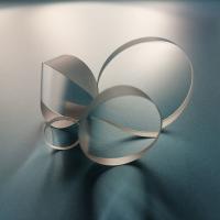 China Large size Fused Silica PCX Cylindrical Lenses for sale