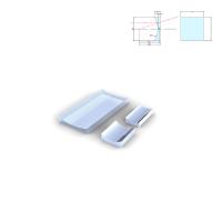 China Large size Fused Silica Plano Concave Cylindrical Lenses for sale