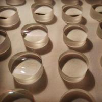 China N-BK7/N-SF5 Positive glued achromatic cylindrical lenses for lasers for sale
