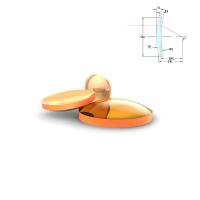China ZnSe  CO2 Laser Focus Lenses For Laser Cutting Machine Meniscus Lenses for sale