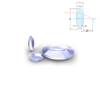 China Optical glass CaF2 Double Convex Spherical Lens for sale