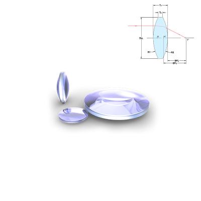 China Optical glass CaF2 Double Convex Spherical Lens for sale
