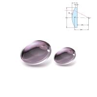 China Optical glass CaF2 3-5μm IR Plano-Convex (PCX) Lenses for sale
