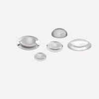 China Optical glass  185 nm - 2.1 μm  UV Fused Silica Plano-Convex Spherical Lenses for sale
