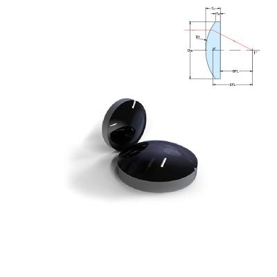 China Optical glass  7-12μm IR2 Ge Plano-Convex (PCX) Lenses for sale