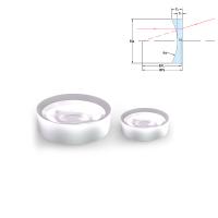 China Optical glass  180nm - 8.0 μm  Calcium Fluoride Plano-Concave(PCV) Lenses for sale