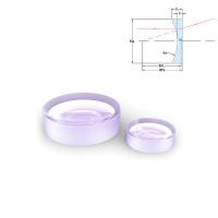 China Optical glass  185 nm to 2.1 µm  UV Fused Silica Plano-Concave(PCV) Lenses for sale