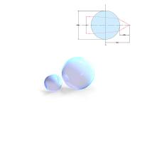 China Optical glass  350 nm to 2200nm N-BK7 Ball and Condenser Lenses for sale