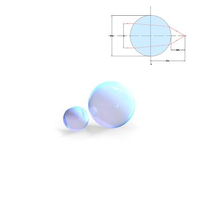 China Optical glass  350 nm to 2200nm N-BK7 Ball and Condenser Lenses for sale