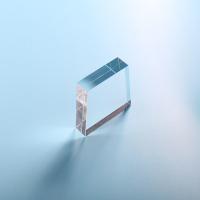 China 150mm Laser Engraved  Crystal Glass Block Sapphire IPL Guides Beauty Apparatus for sale