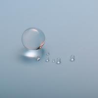 China Super Hardness Thin Spherical Lens 300mm Visible Circular Glass Window for sale